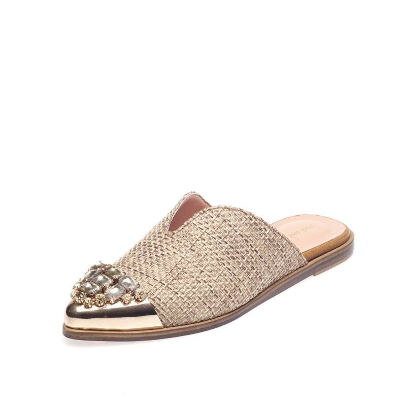 Mules natural juta » Eros and Psyche Handmade Shoes & Accessories